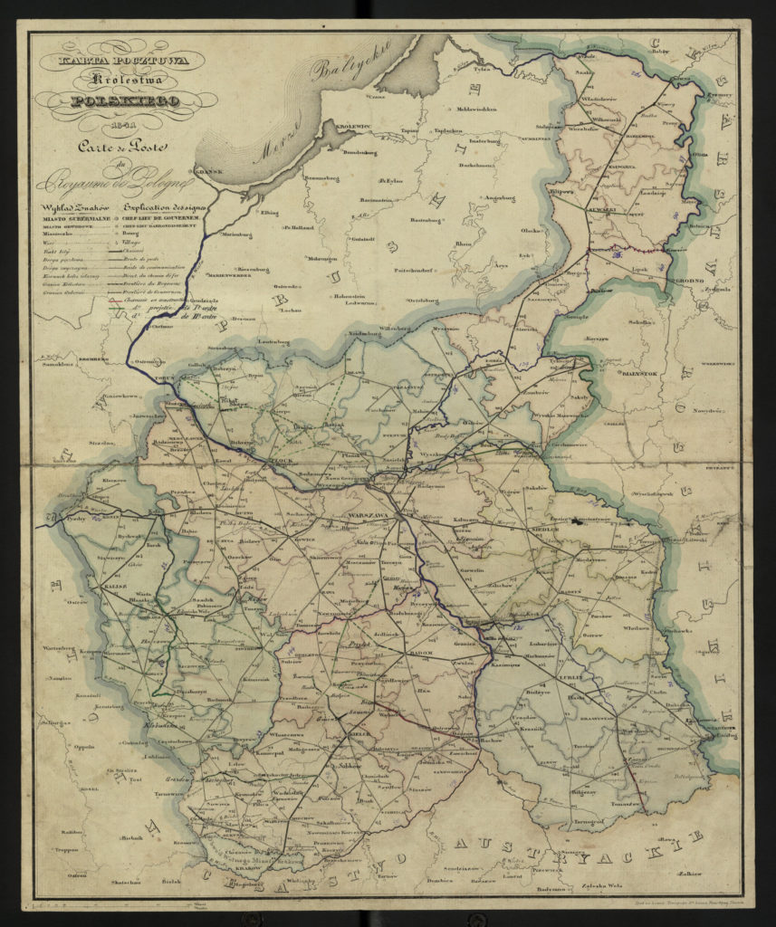 Administrative Structure of the Congress Kingdom of Poland 1815-1844 ...