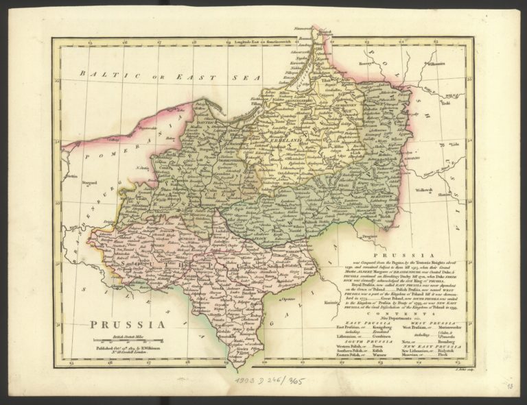The Prussian Partition of Poland 1772-1807 | Steve's Genealogy Blog