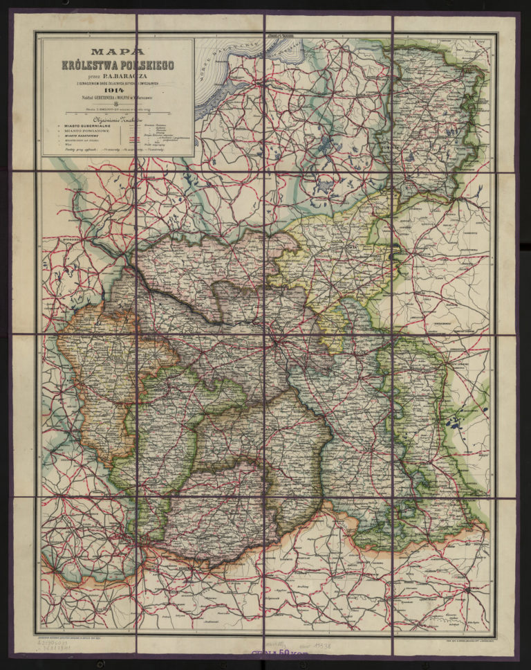 Administrative Structure of the Congress Kingdom of Poland 1845-1918 ...